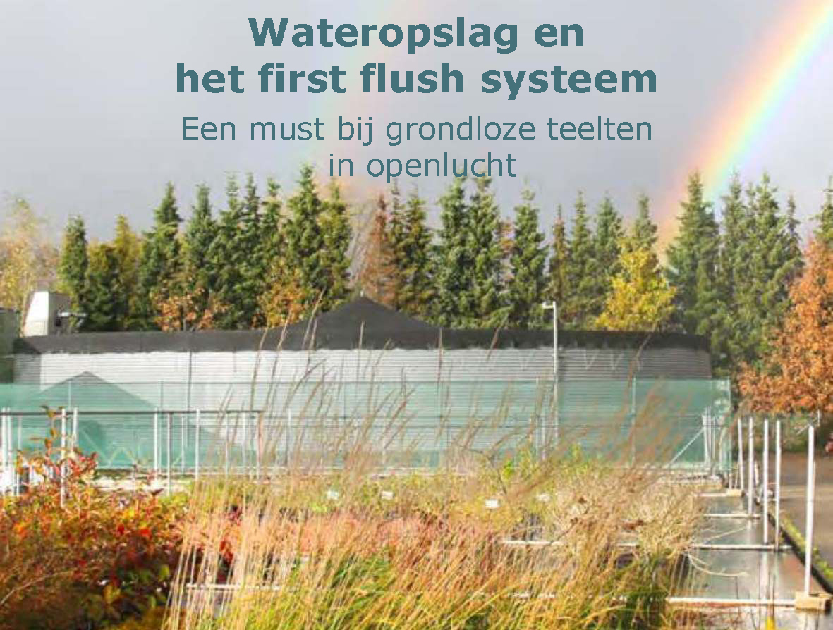 Wateropslag en het first flush systeem | Brochure 2022